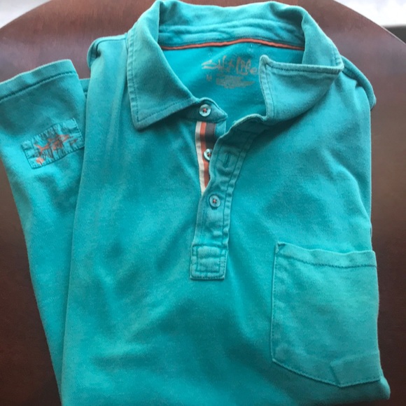 Salt Life | Shirts | Mens Salt Life Polo | Poshmark